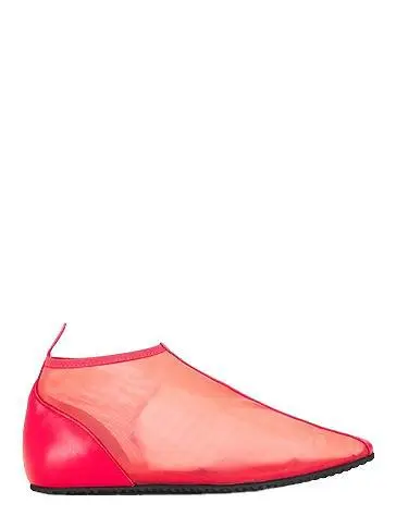 Gimaguas Mesh Bailarina Boot Flat - Red