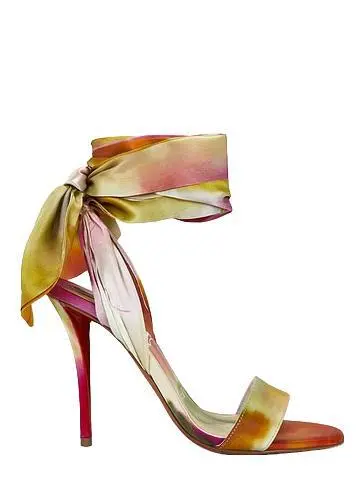 CHRISTIAN LOUBOUTIN Miss Z Sandal Du Desert 100 Stiletto Heel - Multi