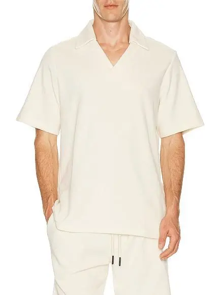 Oas Serif Polo - Cream