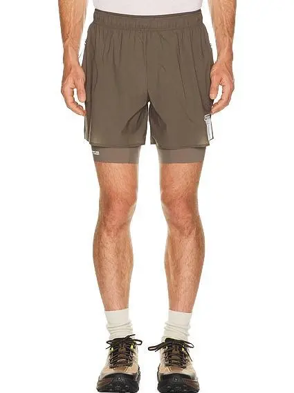 Satisfy Rippy Cordura 5 Shorts - Morel
