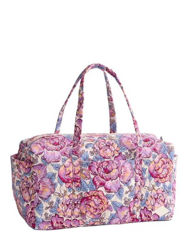 VERA BRADLEY Large Original Duffel Bag - Pink