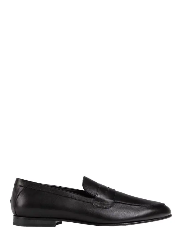 DUKE + DEXTER Caine Penny Loafer - Black