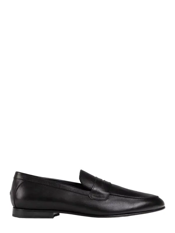 DUKE + DEXTER Caine Penny Loafer - Black