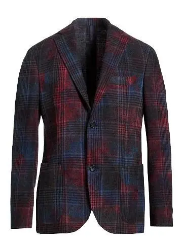 Montedoro Blazer Size Virgin Wool - Blue