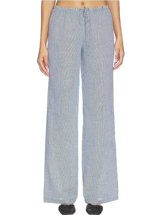 MORE TO COME Ruthie Relaxed Pant - Blue