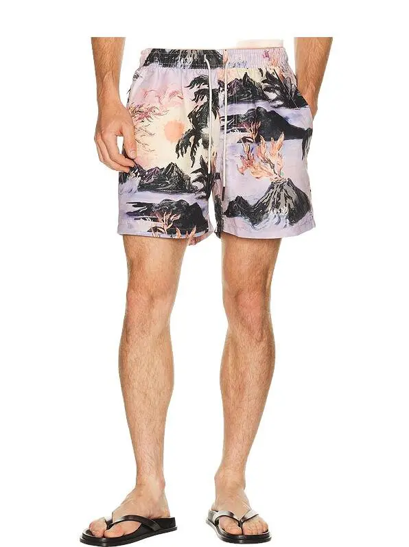 Oas Regalia Printed Swim Shorts - Multi