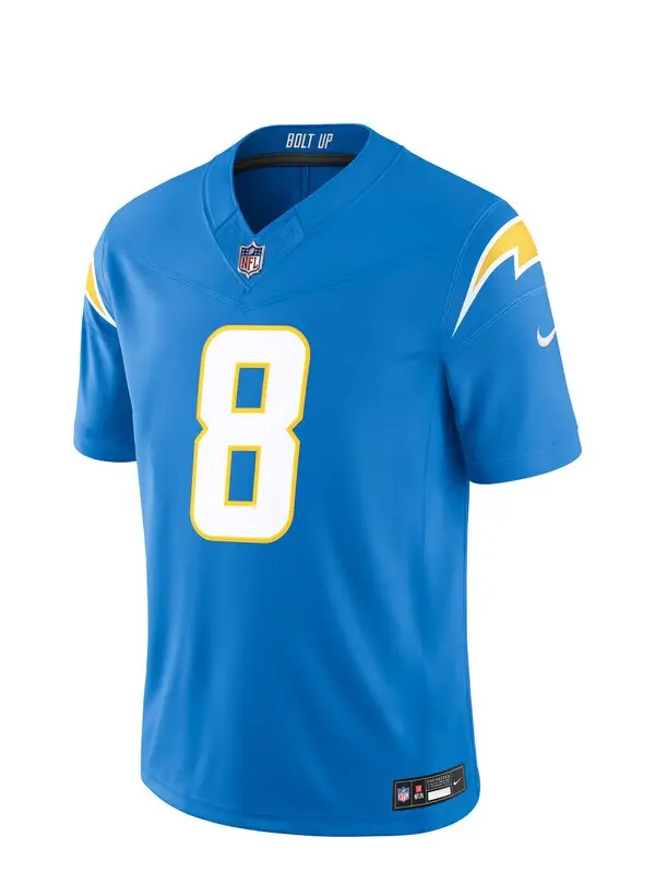 Nike Los Angeles Chargers Omarion Hampton Dri-fit Nfl Limited Jersey - Blue