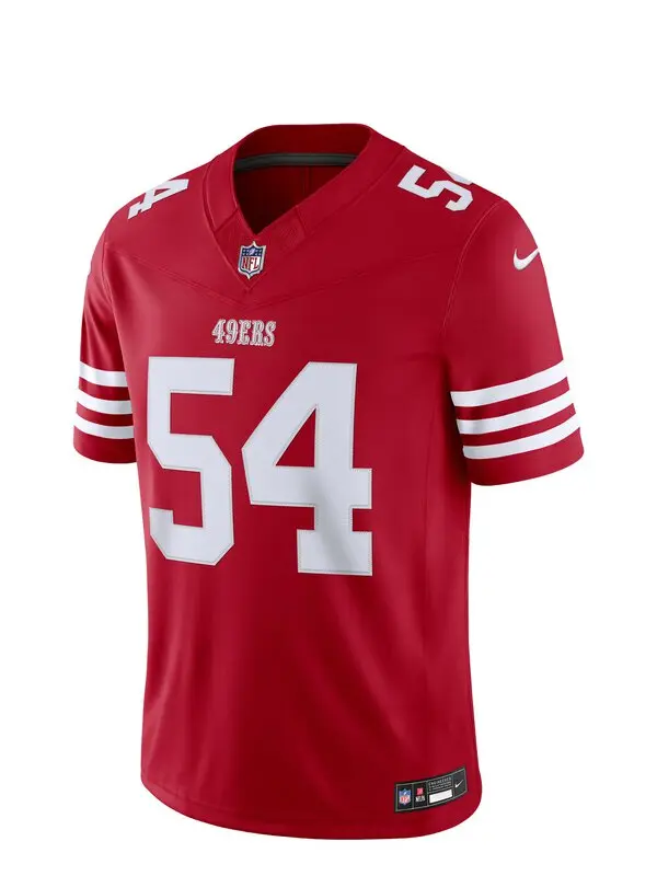 Nike Fred Warner San Francisco 49ers Dri-fit Nfl Limited Jersey - Red