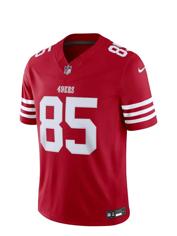Nike George Kittle San Francisco 49ers Dri-fit Nfl Limited Jersey - Red
