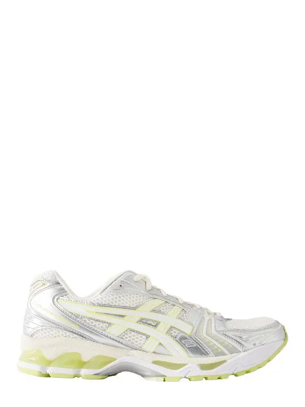 Asics Gel-kayano 14 Rubber And Metallic Mesh Sneakers - Neutrals