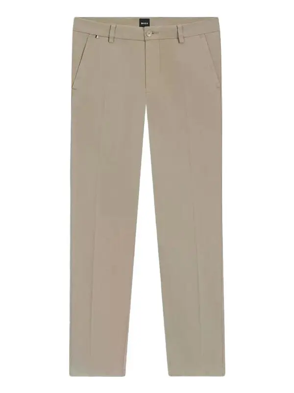 BOSS Straight-leg Trousers - Neutrals