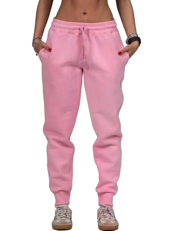 PODHIO Drawstring Track Pants - Pink
