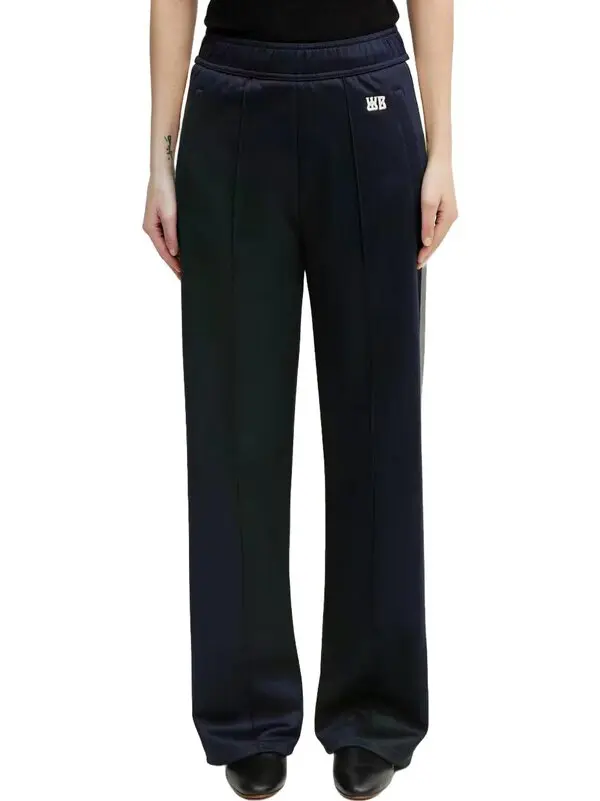 WALES BONNER Anthem Side-stripe Track Pants - Blue