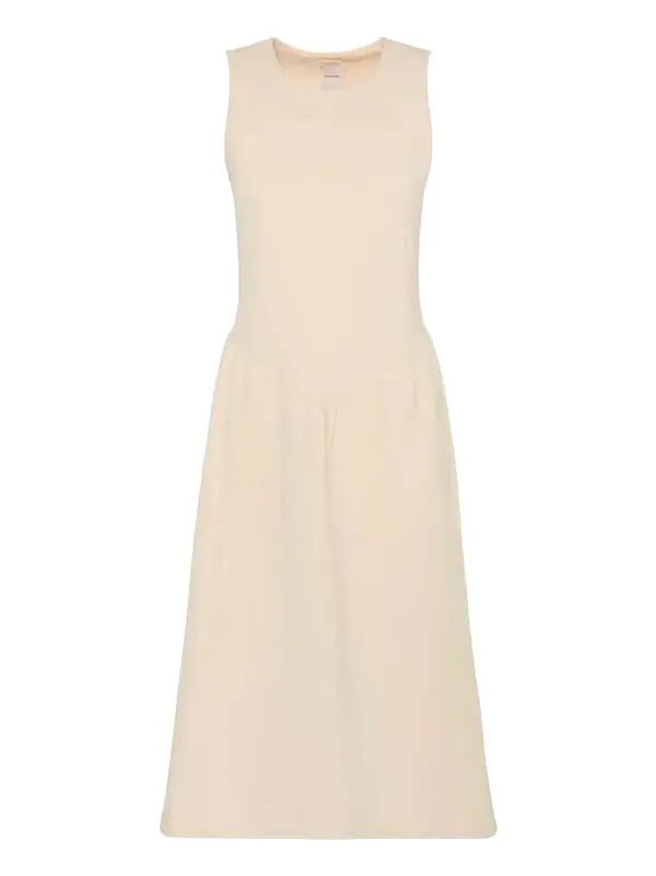 Calvin Klein Sleeveless Midi Dress - Neutrals