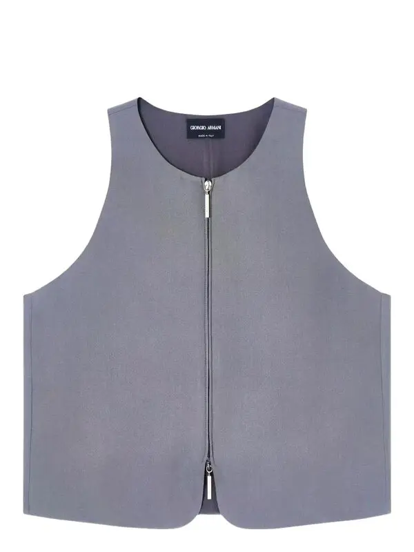 Giorgio Armani Sleeveless Top - Grey