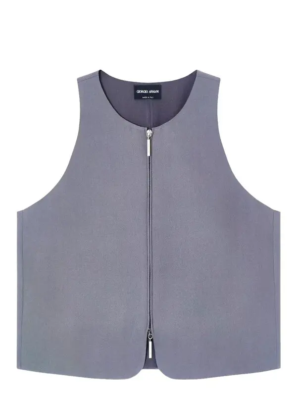 Giorgio Armani Sleeveless Top - Grey