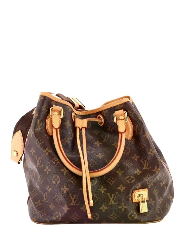 LOUIS VUITTON Monogram Canvas Neo Shoulder Bag Satchel - Brown
