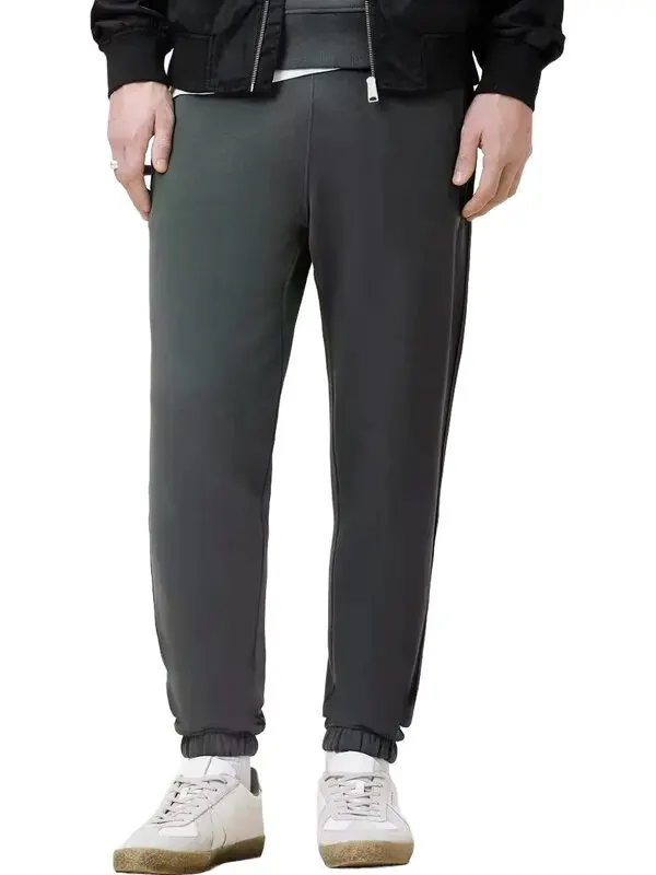 ALLSAINTS Drawstring-waist Logo-embroidered Track Pants - Grey