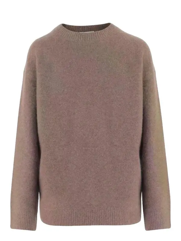 Vince Crew Neck Cashmere Sweater - Brown