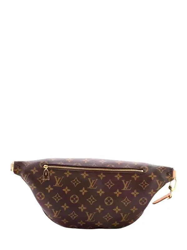LOUIS VUITTON Monogram Canvas High Rise Bum Bag - Brown