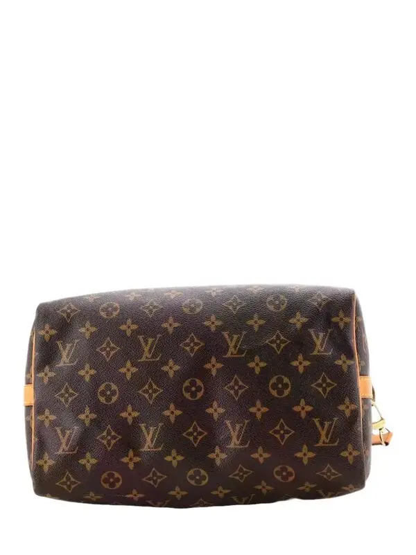 LOUIS VUITTON Speedy Bandouliere 30 Monogram Canvas Shoulder Bag - Brown