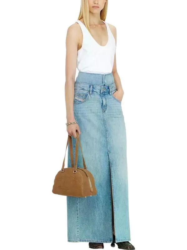 DIESEL® De-spivey Denim Skirt - Blue