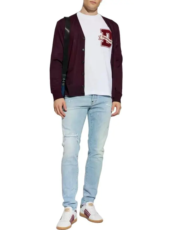 Dsquared2 Logo-patch T-shirt - White
