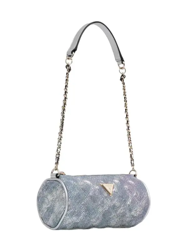 Guess Giully Quilted Shoulder Bag - Blue