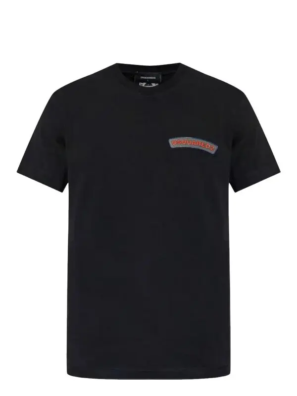 Dsquared2 Logo-patch T-shirt - Black