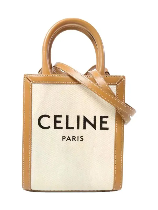 Celine Mini Cabas Tote Bag - Neutrals