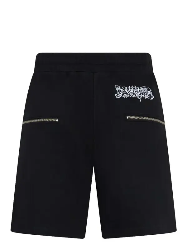 Moschino Print Shorts - Black