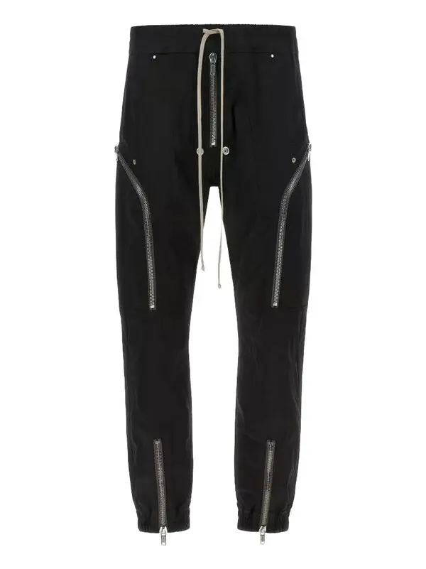 Rick Owens Heizer Zip-detail Cargo Pants - Black