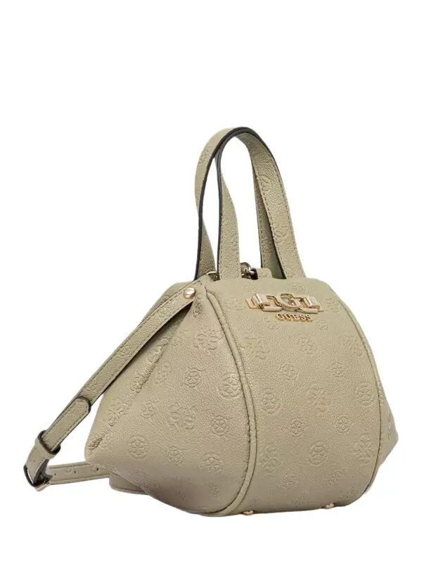 Guess Anise Logo-embossed Tote Bag - Green