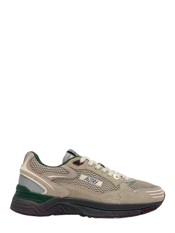 AUTRY Hyperway Mesh-panel Low-top Sneakers - Neutrals