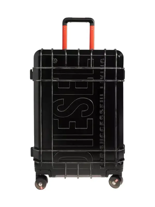 DIESEL® Embossed Logo Suitcase - Black
