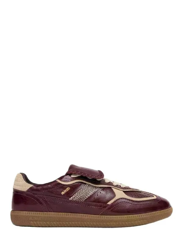ALOHAS Tb.490 Club Patent Leather Sneakers - Red