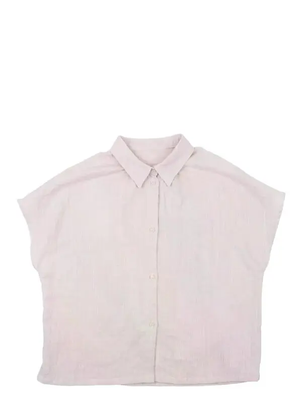 Naked & Famous Denim Billie Double-weave Gauze Shirt - Pink