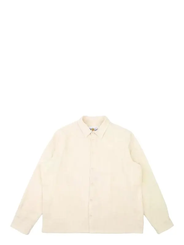 Naked & Famous Denim True Double-weave Shirt - White