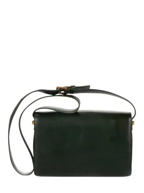 Saint Laurent Medium Loulou Cross Body Bag - Green