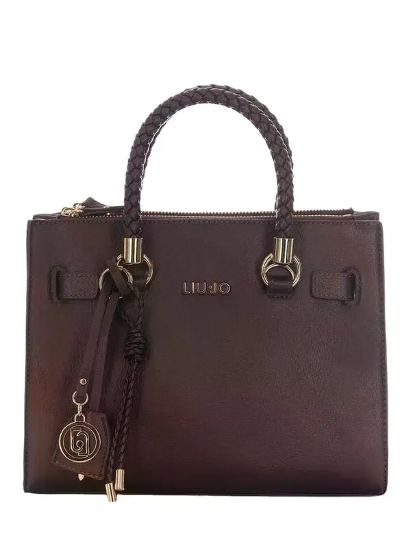 Liu Jo Small Logo-charm Satchel Bag - Brown