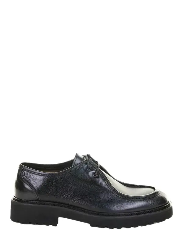 FRANCO FEDELE Lug-sole Derby Shoes - Black
