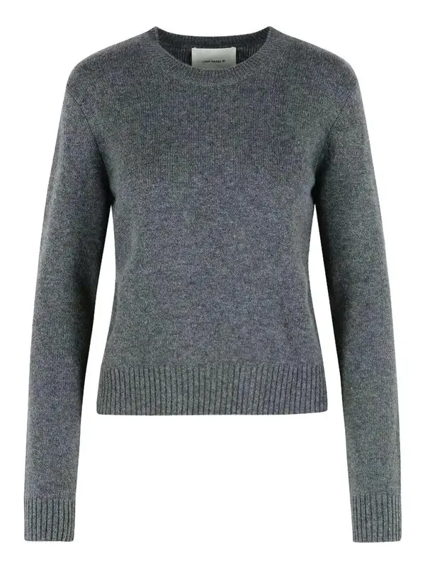 LISA YANG Mable Fine-knit Sweater - Grey