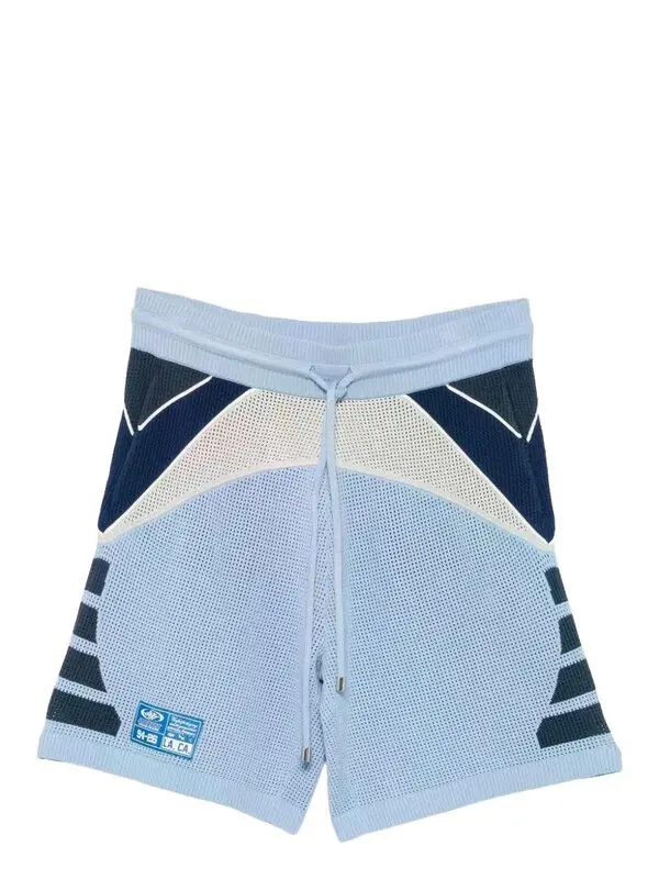 Amiri Elasticated Drawstring Waistband Shorts - Blue