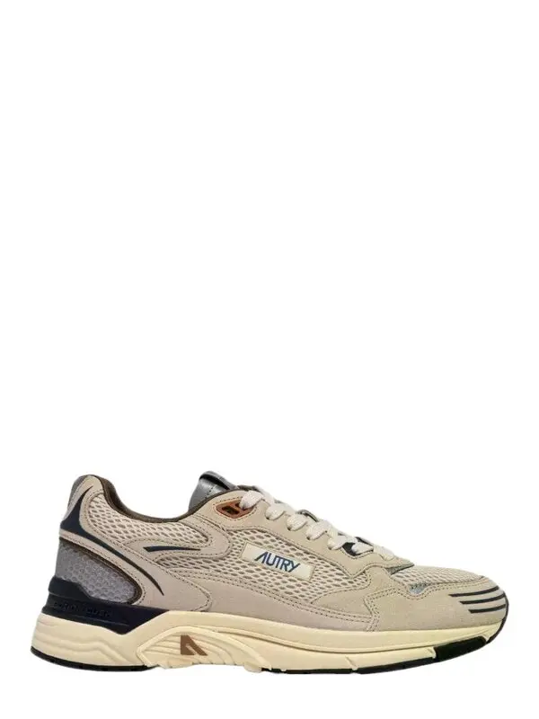 AUTRY Hyperway Mesh-panel Low-top Sneakers - Neutrals