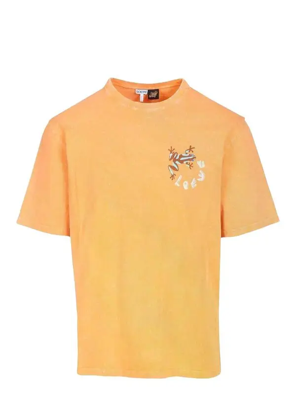 Loewe Frog Anagram T-shirt - Orange