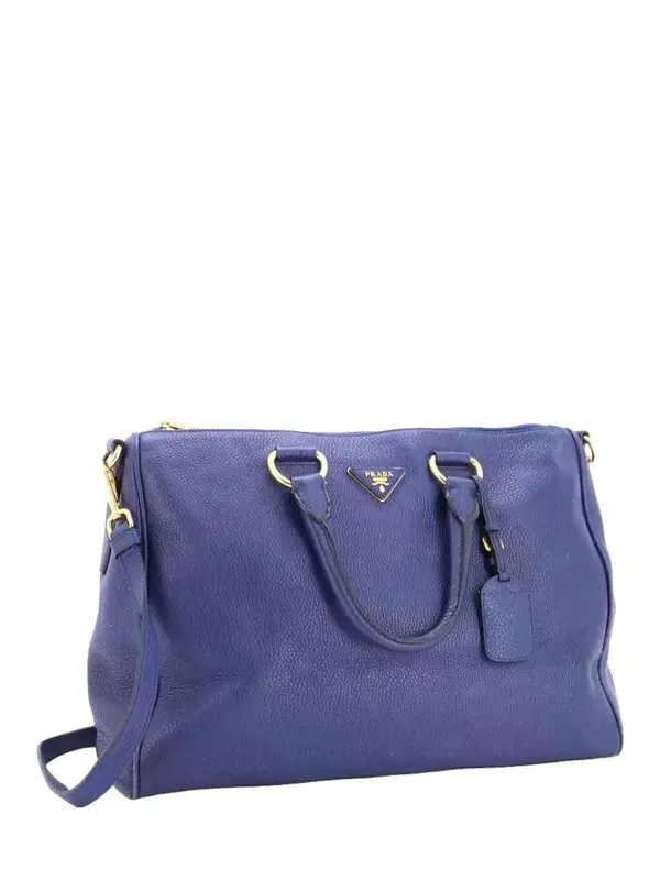 Prada Convertible Boston Bag - Blue