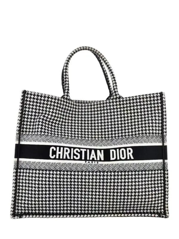 Dior Book Tote Bag - Black