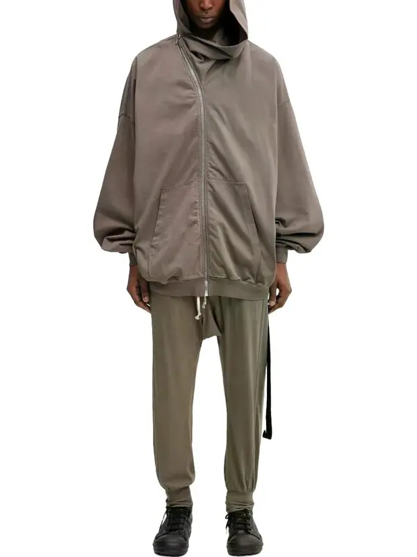 Rick Owens Drop-crotch Track Pants - Brown