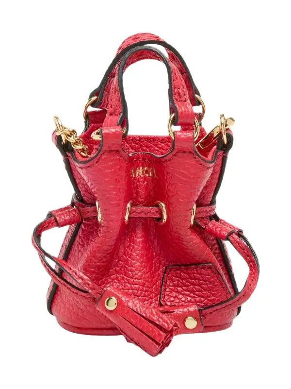 LANCEL My Flirt Capsule Bag Charm - Red