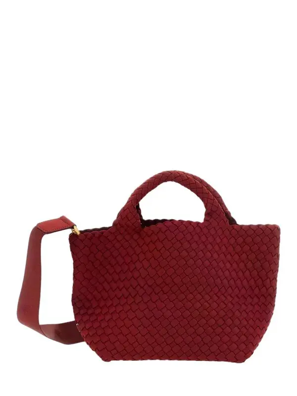 NAGHEDI St. Barths Woven Tote Bag - Red